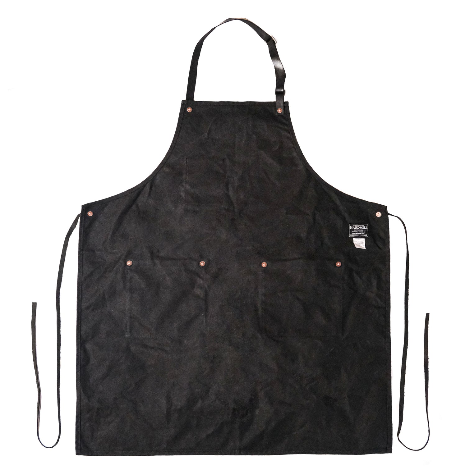 WAXED CANVAS INDUSTRY APRON – Hardmill
