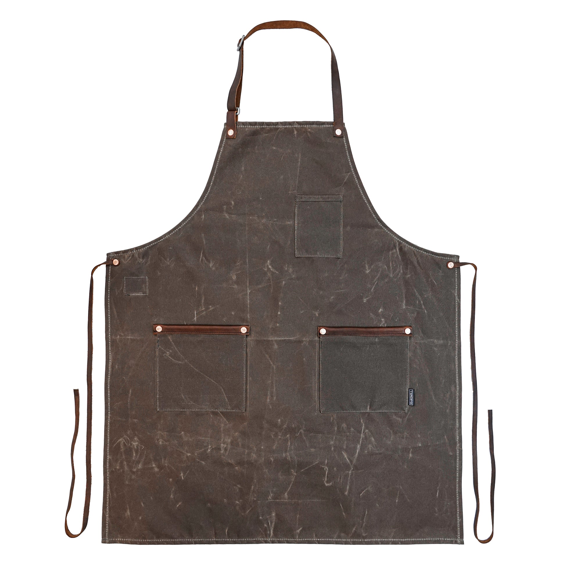 WAXED CANVAS INDUSTRY APRON – Hardmill