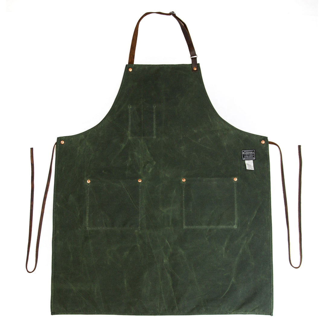 WAXED CANVAS INDUSTRY APRON – Hardmill